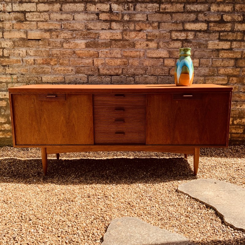 Rare Design Compact Sideboard By White and Newton of Portsmouth 1960s